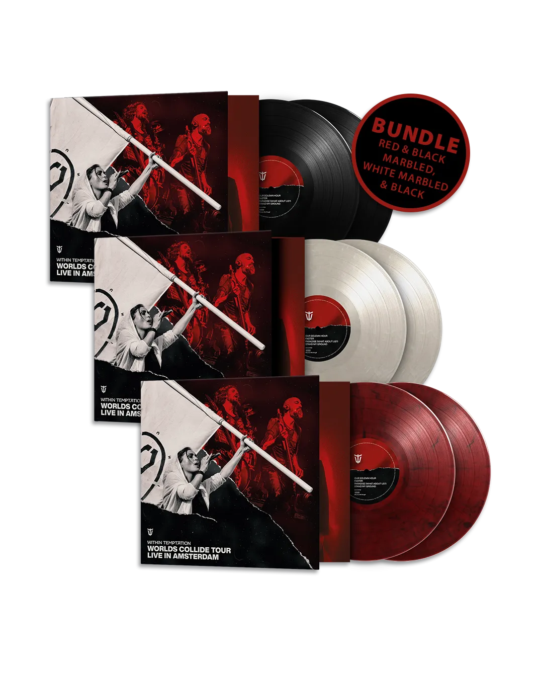 Worlds Collide Tour - Live in Amsterdam - Vinyl Bundle + Slipmat ...